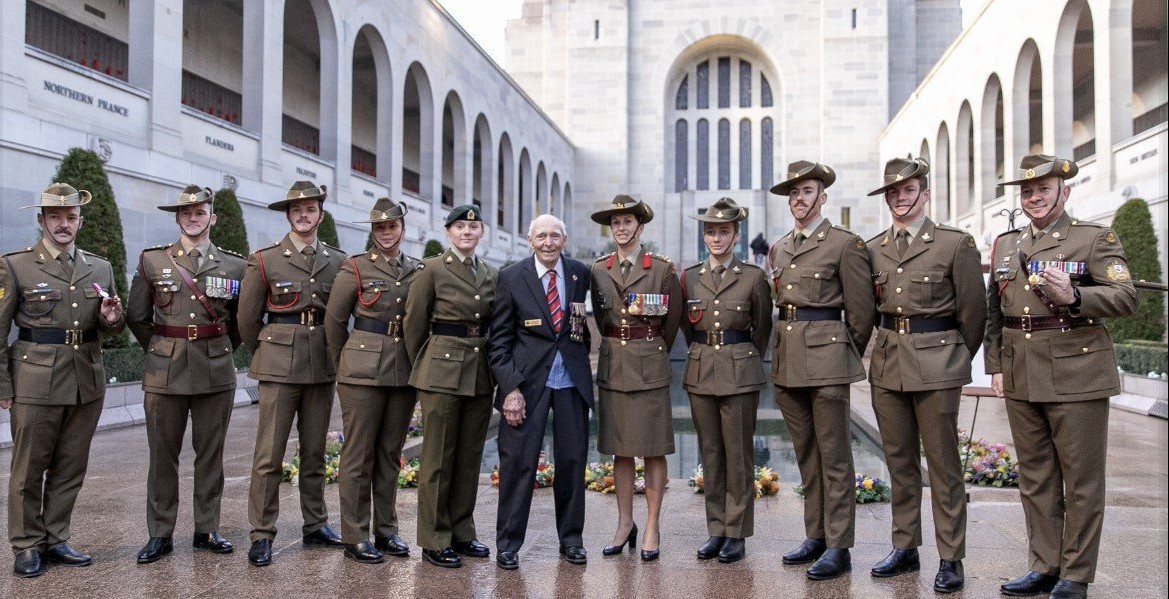 Australia salutes Corporal Les Cook on his 100th birthday today ...